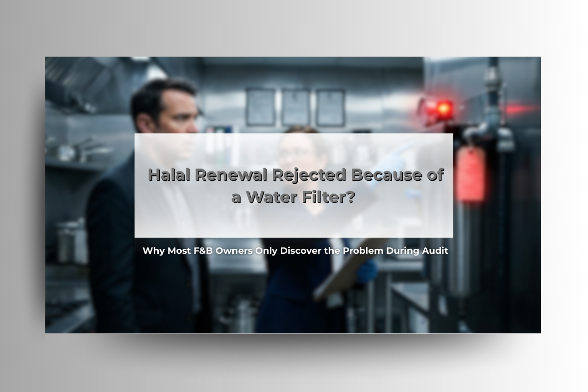 “Halal Renewal Rejected Because of Water Filter?” — Why So Many ...